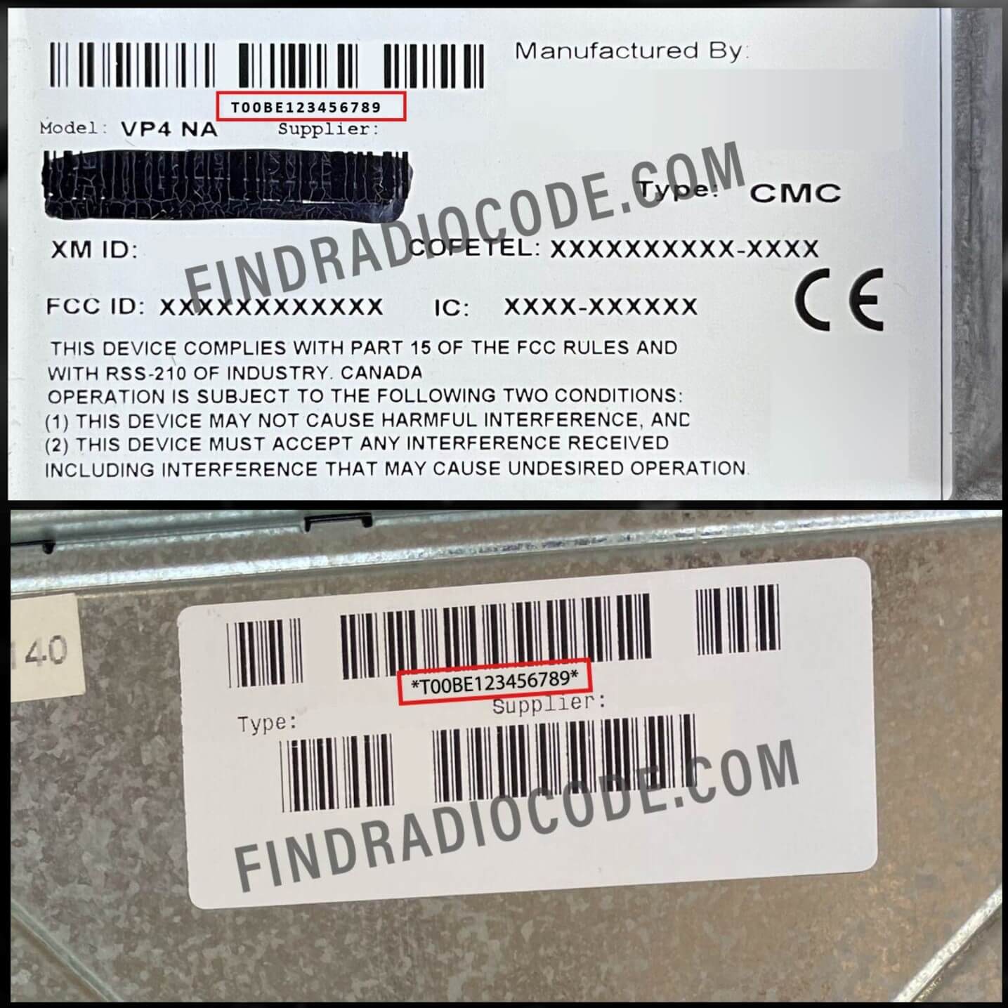 Find radio code: Instant Automated online service!