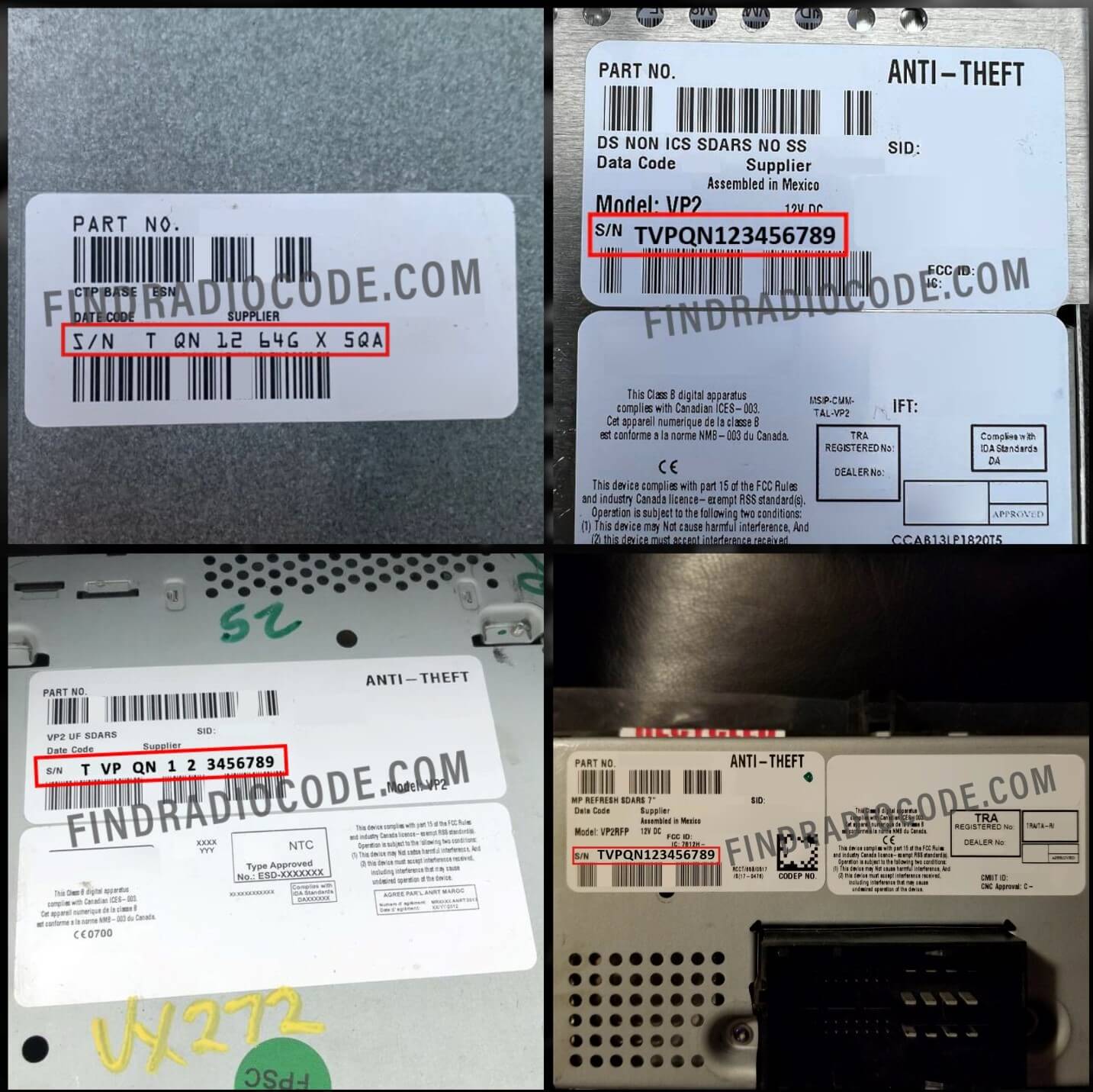 Find radio code: Instant Automated online service!