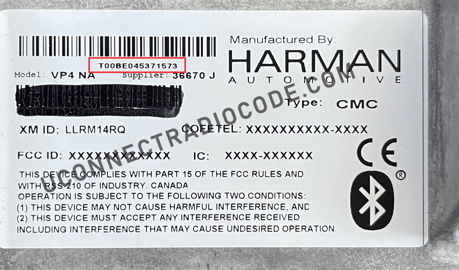 Find radio code: Instant⚡ Automated online service!